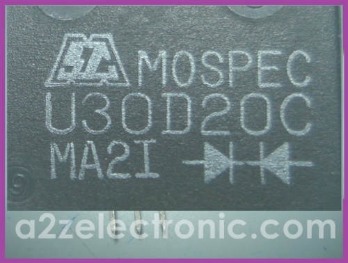 30A 200V U30D20C Ultra fast Power DIODE MOSPEC